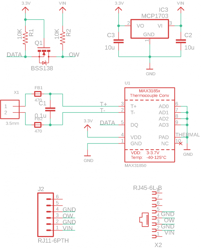 1-Wire Thermocouple | TaaraLabs